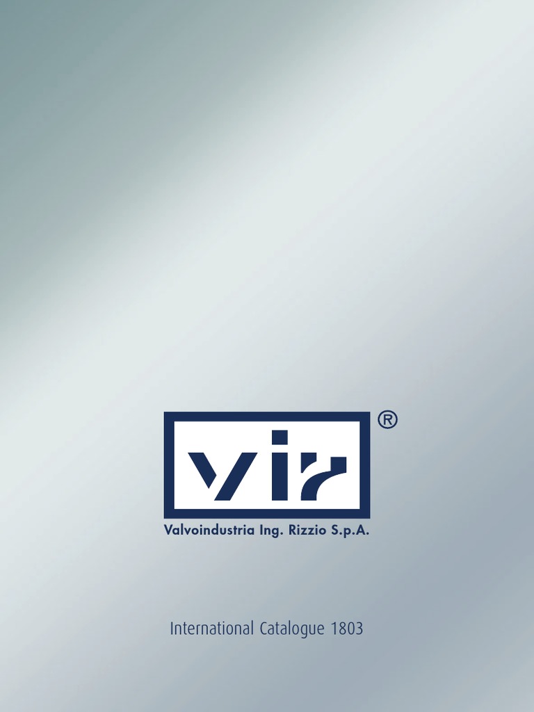 International Catalogue 1803: Valvoindustria Ing. Rizzio S.p.A | PDF ...