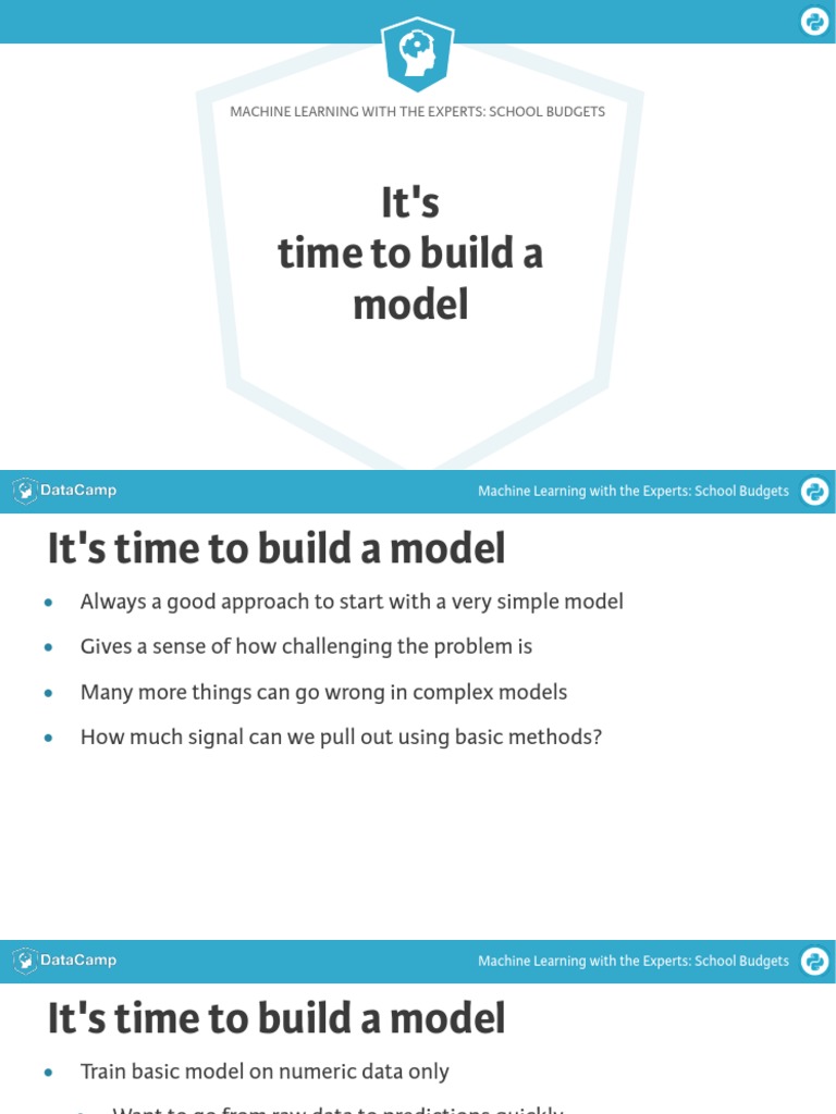 Machine Learning With The Experts: School Budgets: It's Time To Build A ...