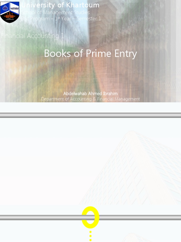 4 Books of Prime Entry - PPSX | PDF | Payments | Receipt