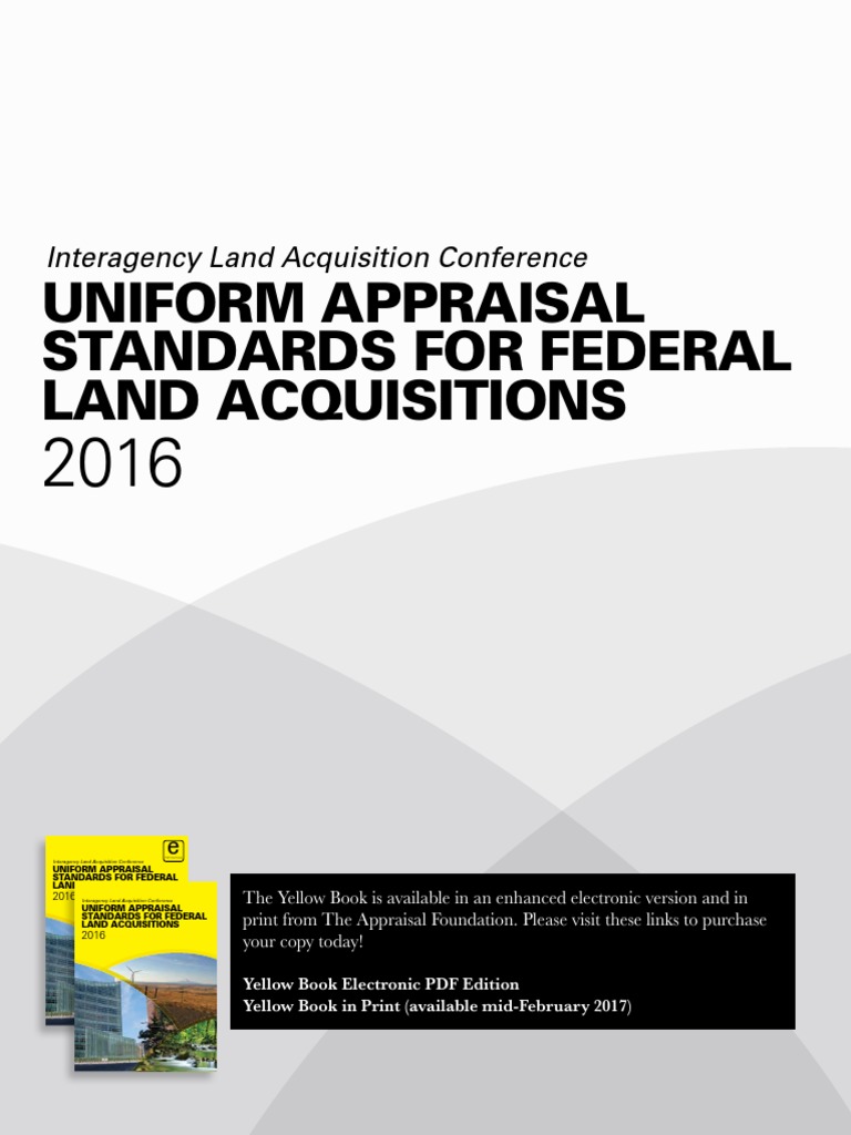 Uniform Appraisal Standards PDF | PDF | Real Estate Appraisal | Market ...