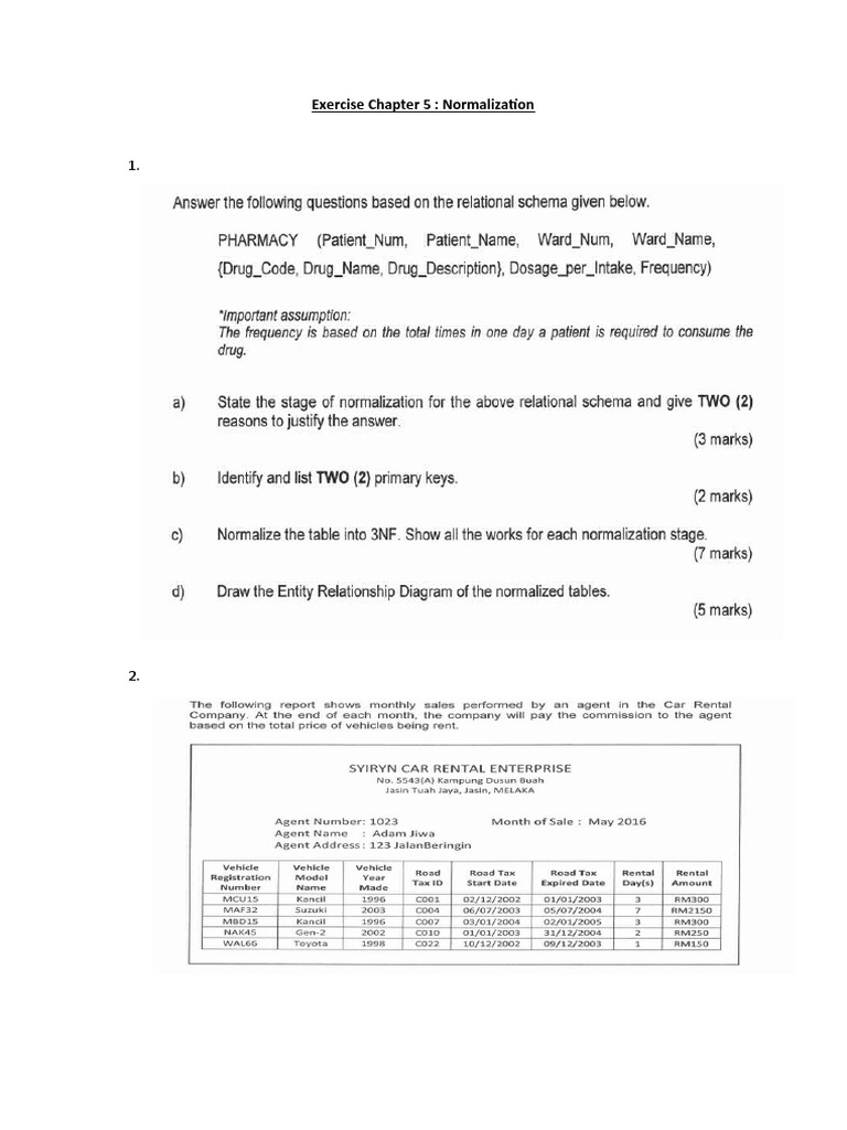 Its Exercise Normalization Week 8 | PDF