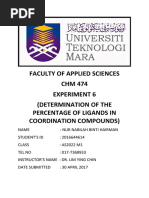 Exp8-Preparation and Studies of Potassium Tris (Oxalato) Aluminate (III ...