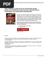 Ace The Technical Pilot Interview | PDF