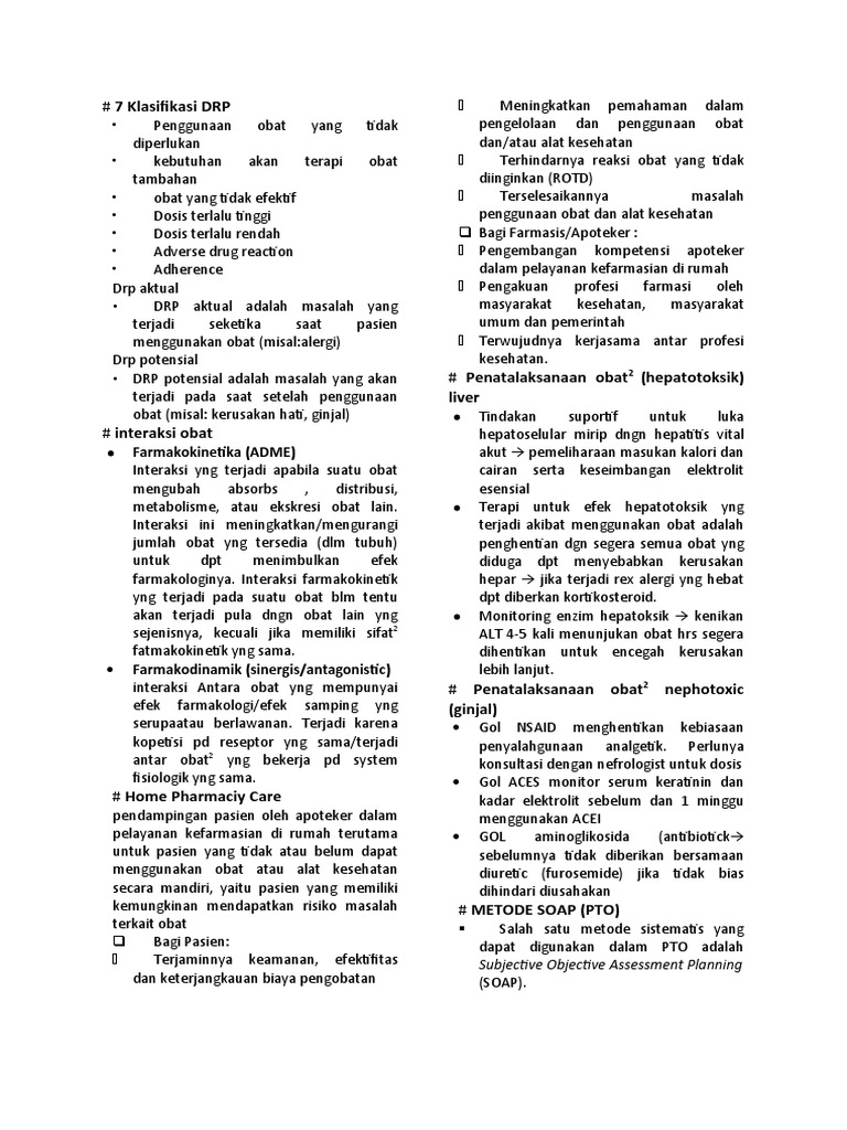 7 Klasifikasi DRP | PDF