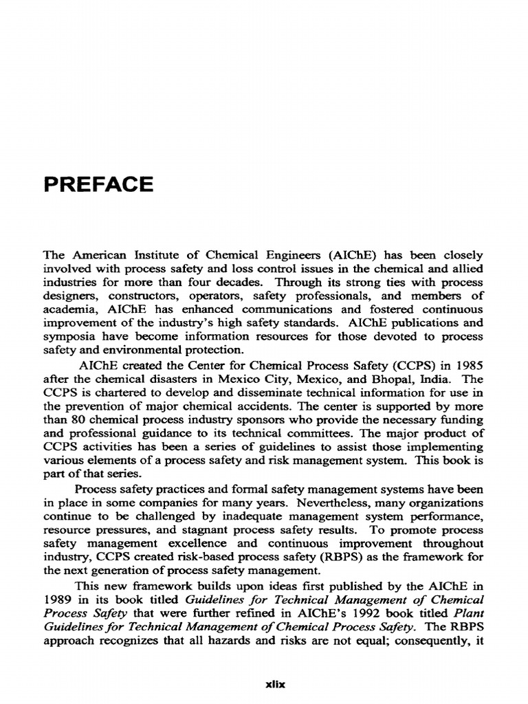 1794 Pref PDF | PDF | Safety | Risk