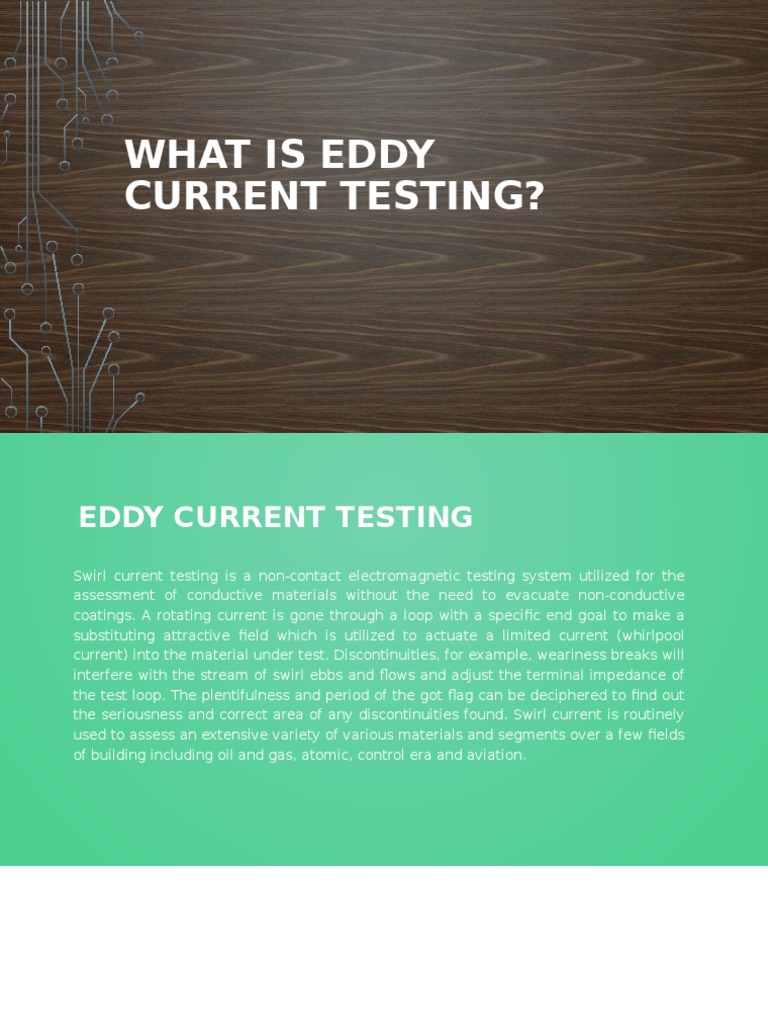 Eddy Current Testing Explained | PDF