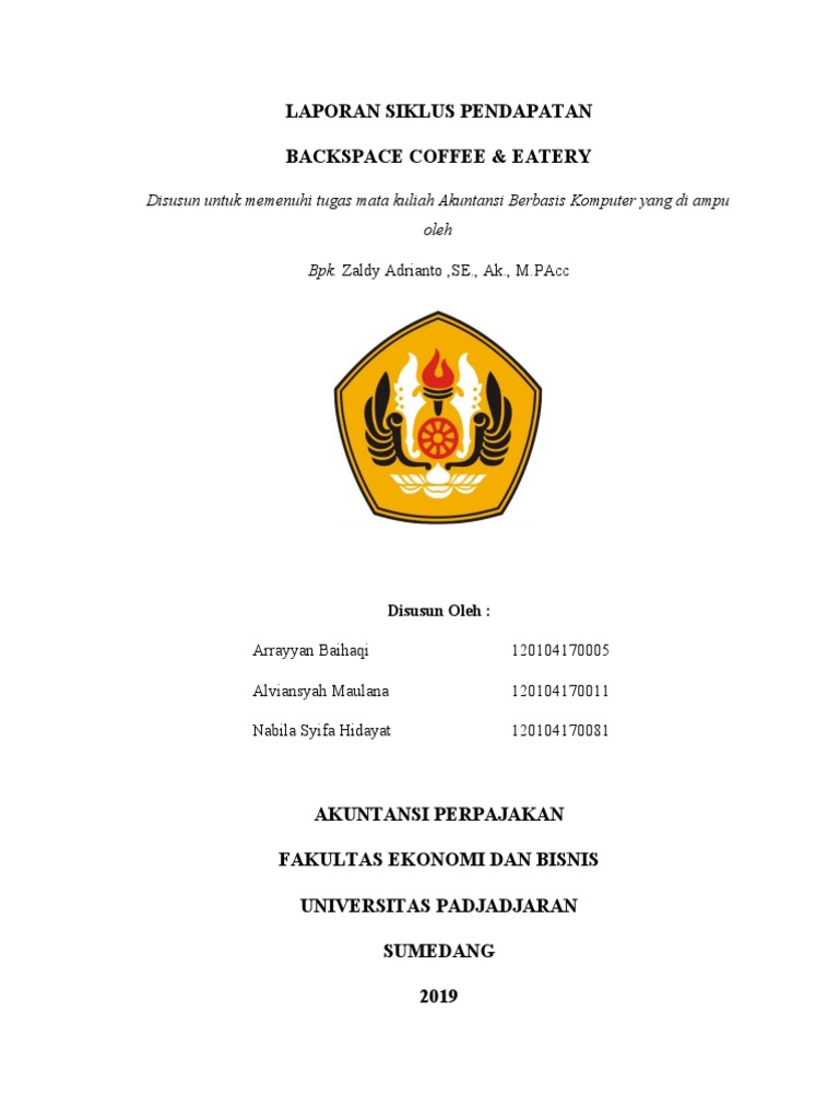 Laporan Siklus Pendapatan Backspace Cafe | PDF