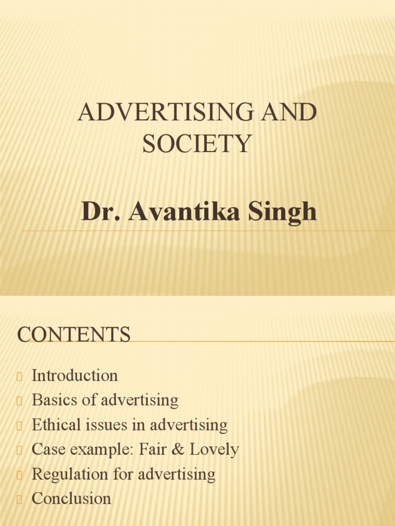 Advertising In Society Pdf Advertising Media Manipulation