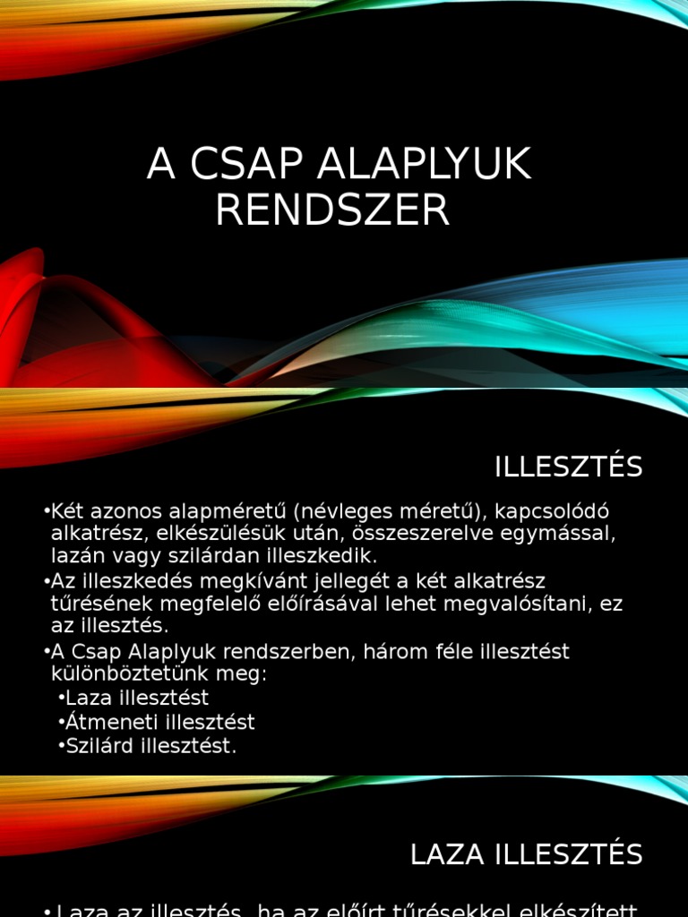 A Csap Alaplyuk Rendszer | PDF