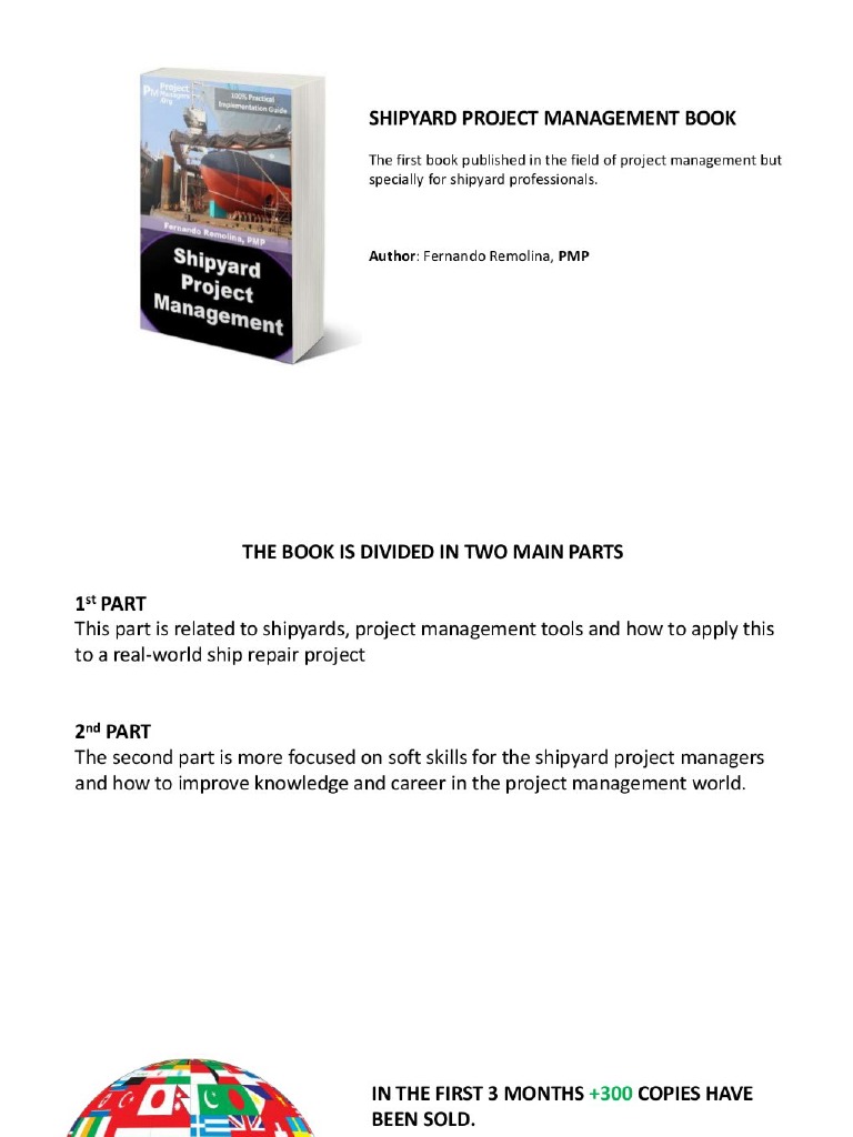Shipyard Project Management Book Pictures From Reader Around The World ...