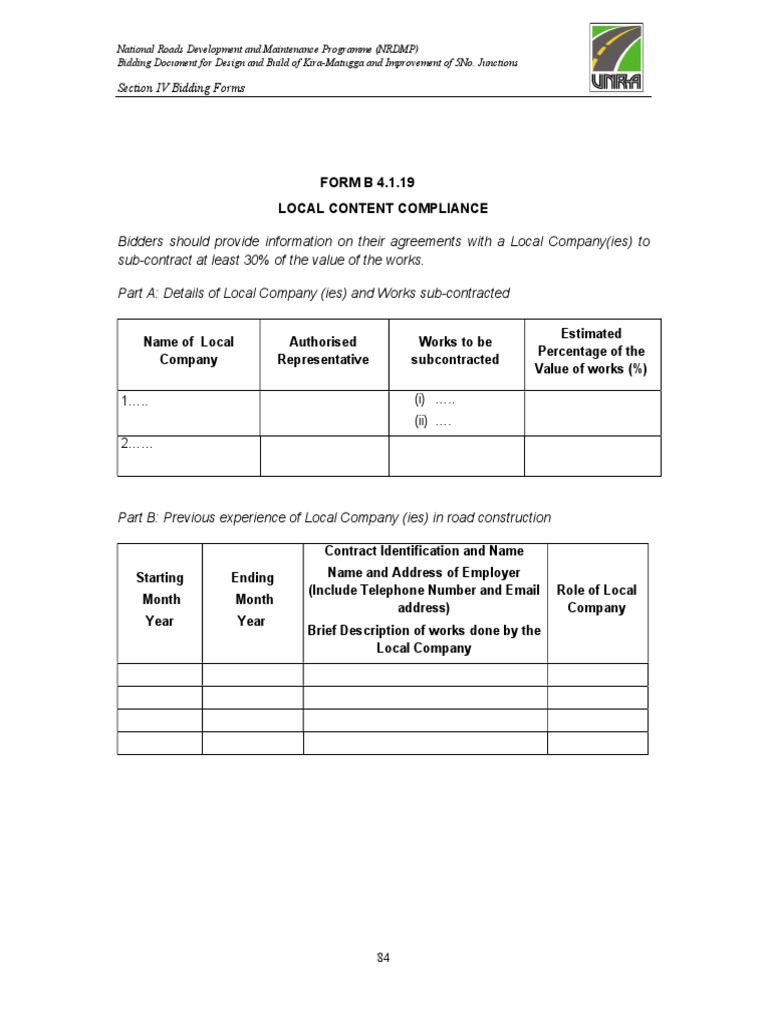 Local Content Compliance | PDF | Government Information | Government