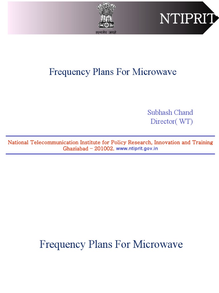 MW Frequency Plan | PDF | Radio Spectrum | Electromagnetic Interference