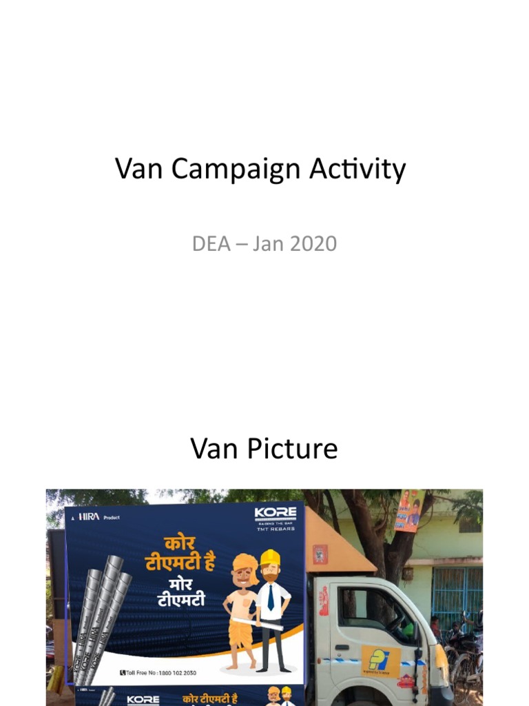 Van Campaign Activity SOP and Schedule | PDF | Communication | World ...