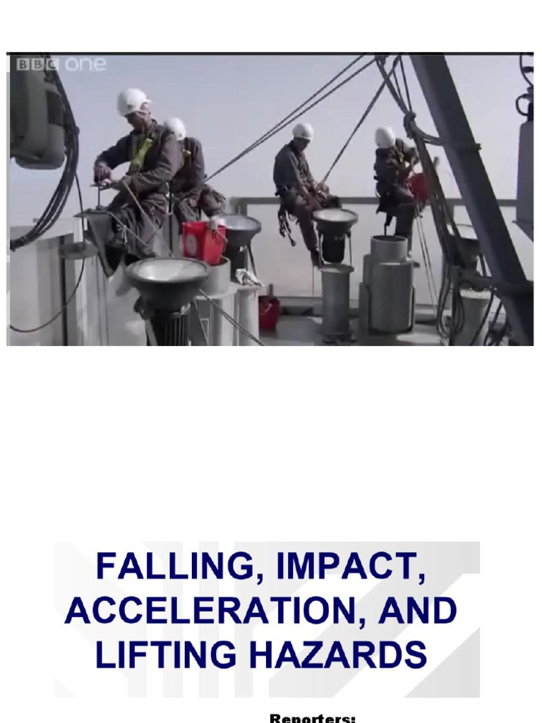Falling, Impact, Acceleration and Lifting Hazards | PDF