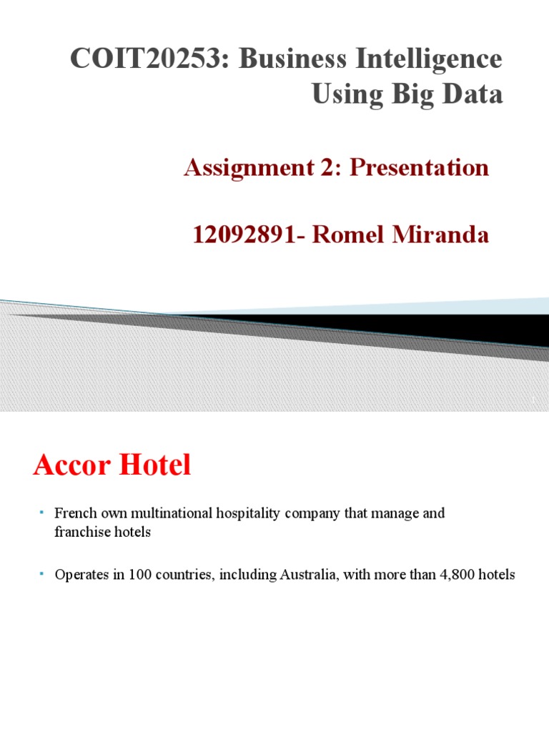 Big Data Presentation | PDF | Analytics | Big Data