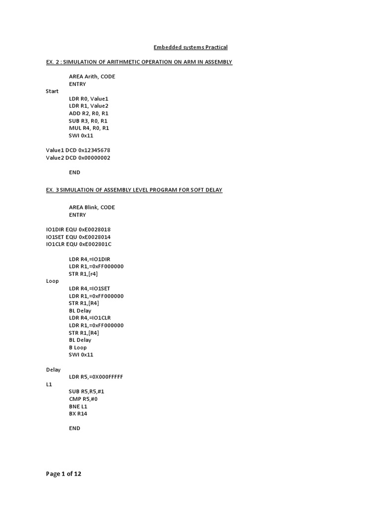 Programs | PDF | Integer (Computer Science) | Computer Architecture