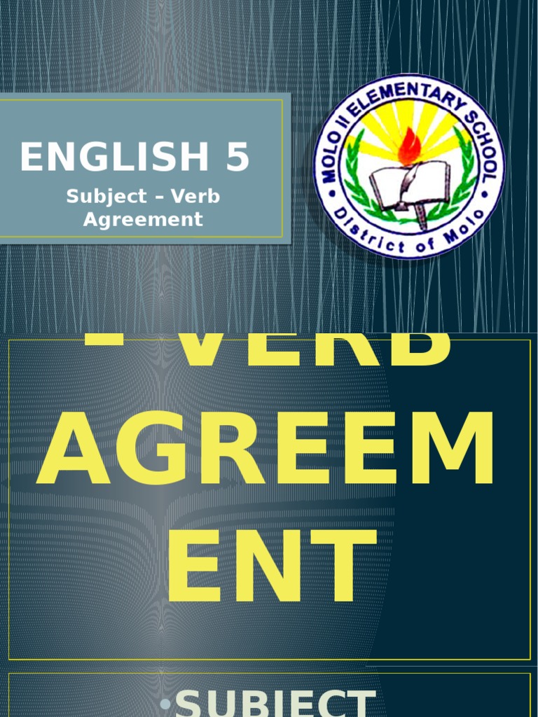 English 5 - Subject Verb Agreement | PDF