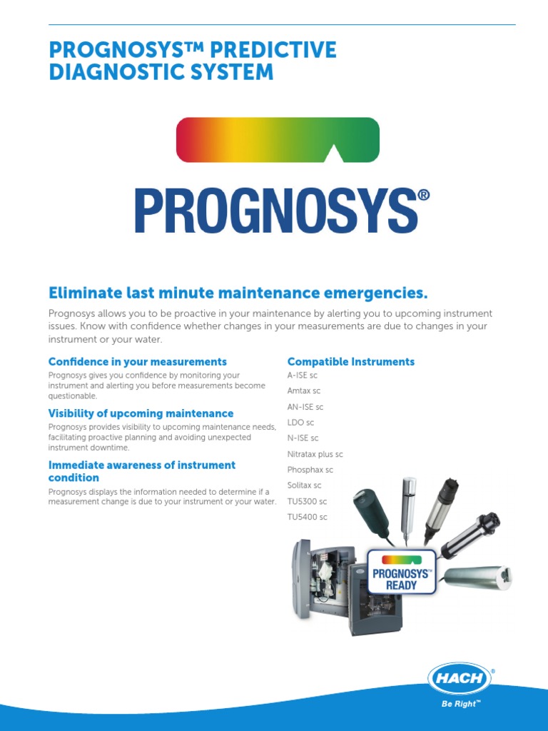 Prognosys™ Predictive Diagnostic System: Eliminate Last Minute ...