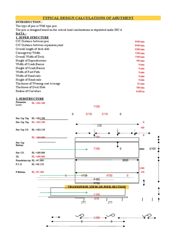 Pier Designing | PDF | Deep Foundation | Economic Sectors