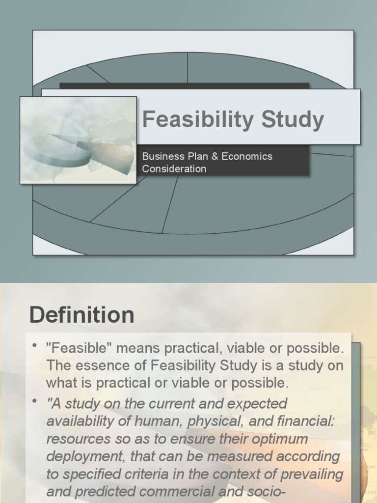 CHAPTER 5 - Feasibility Study | PDF | Feasibility Study | Economics