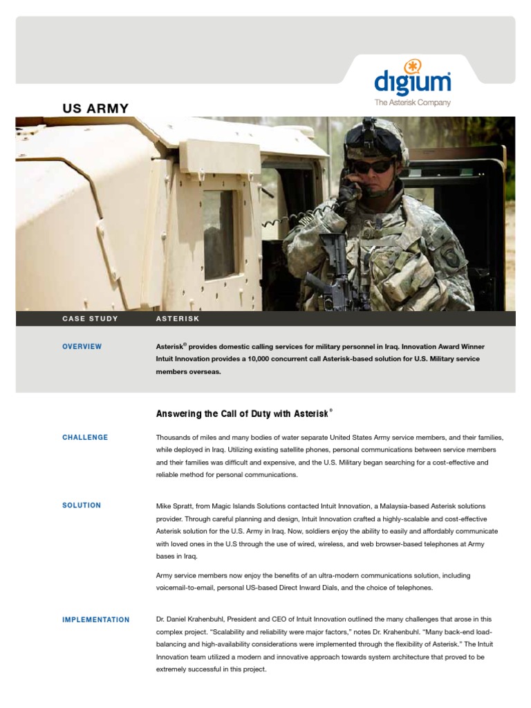 Case Study Usarmy | PDF | Information Technology | Information And ...