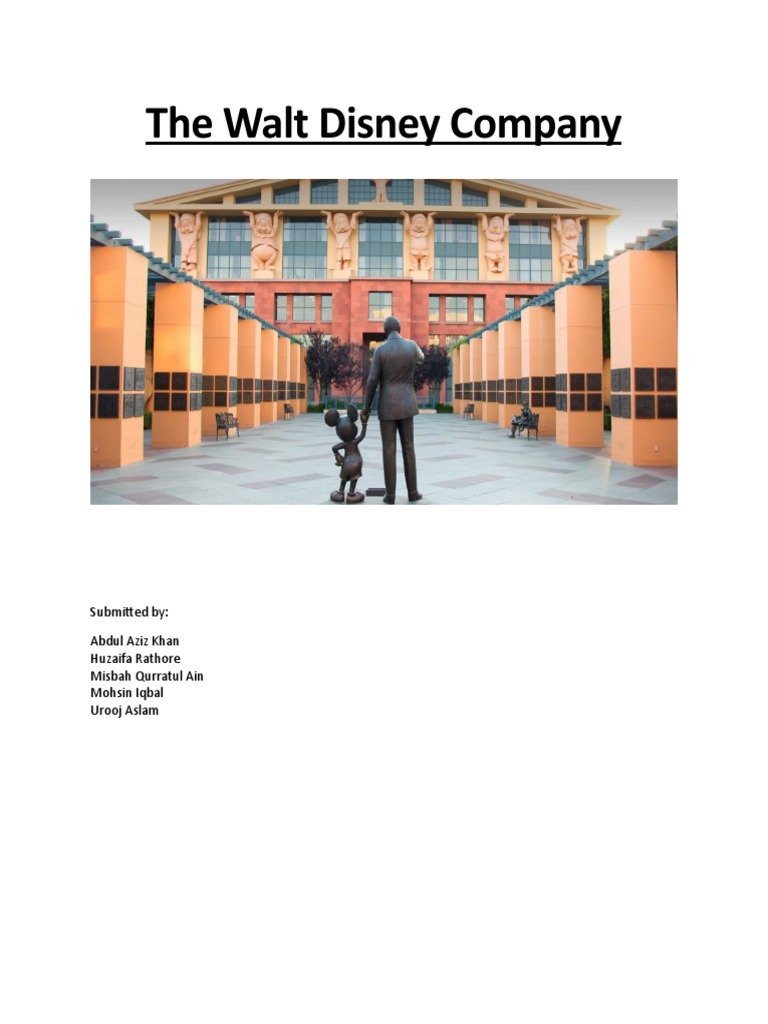 The Walt Disney Company | PDF | The Walt Disney Company | Market ...