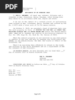 TEMPLATE Certificate of No Pending Case | PDF | Finance & Money Management