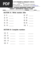Baby Class Term One Package | PDF