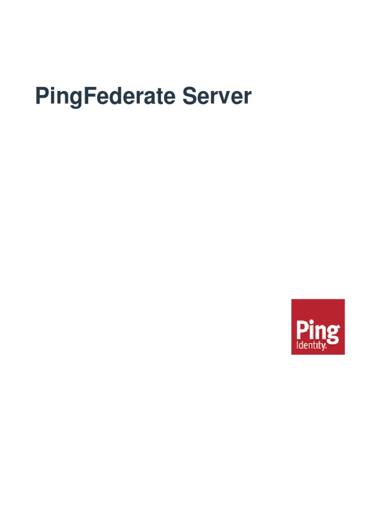 Ping Federate | PDF | Http Cookie | Information Technology
