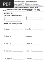 Baby Class Term One Package | PDF