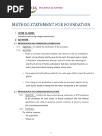 Method Statement For Structural Fabrication & Erection | PDF ...
