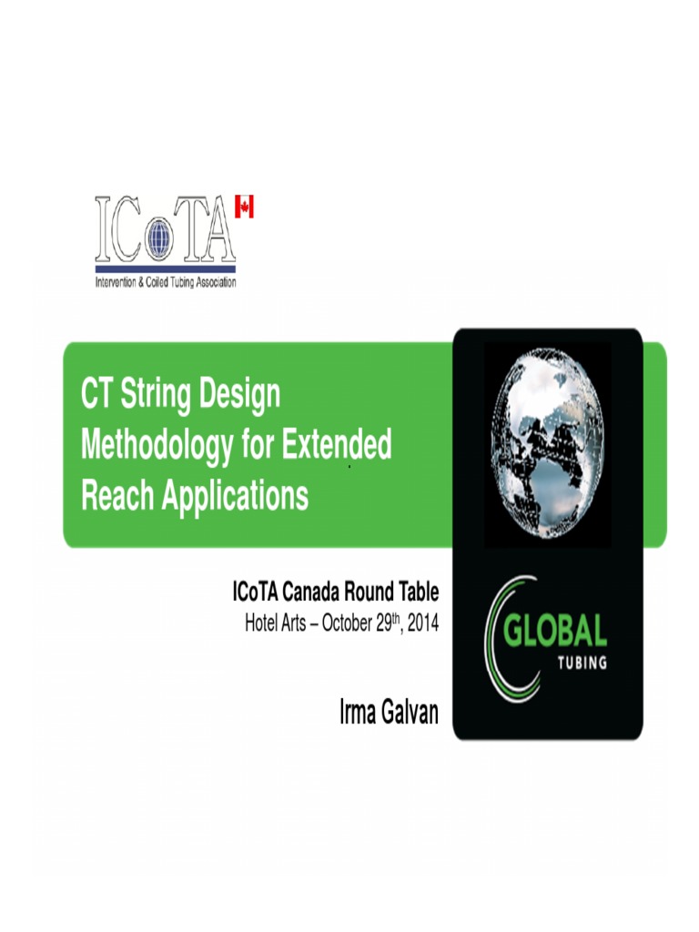 CT String Design Methodology For Extended Reach Applications | PDF ...