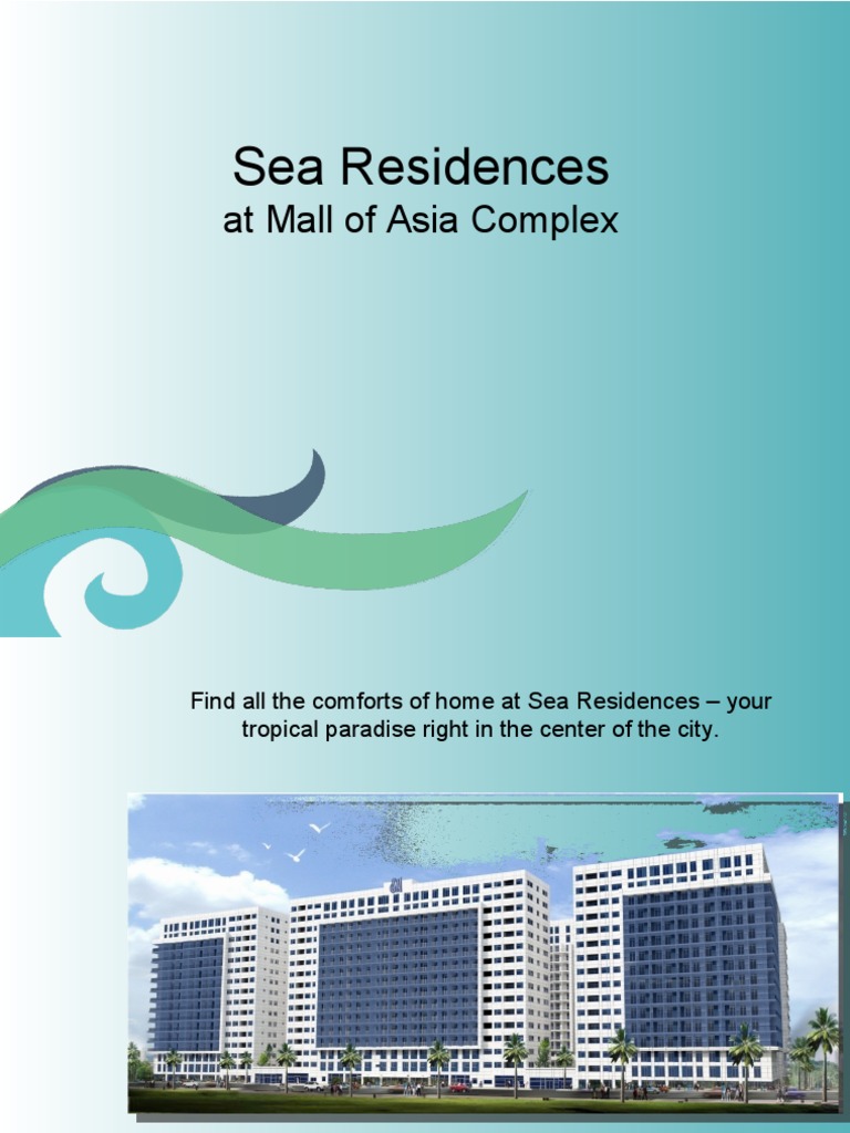 SEA Residences Client Presentation | PDF | Bedroom | Kitchen