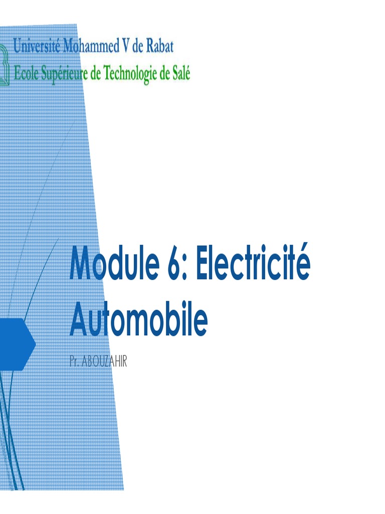 Electricité Automobile | PDF | Diode | Transistor bipolaire