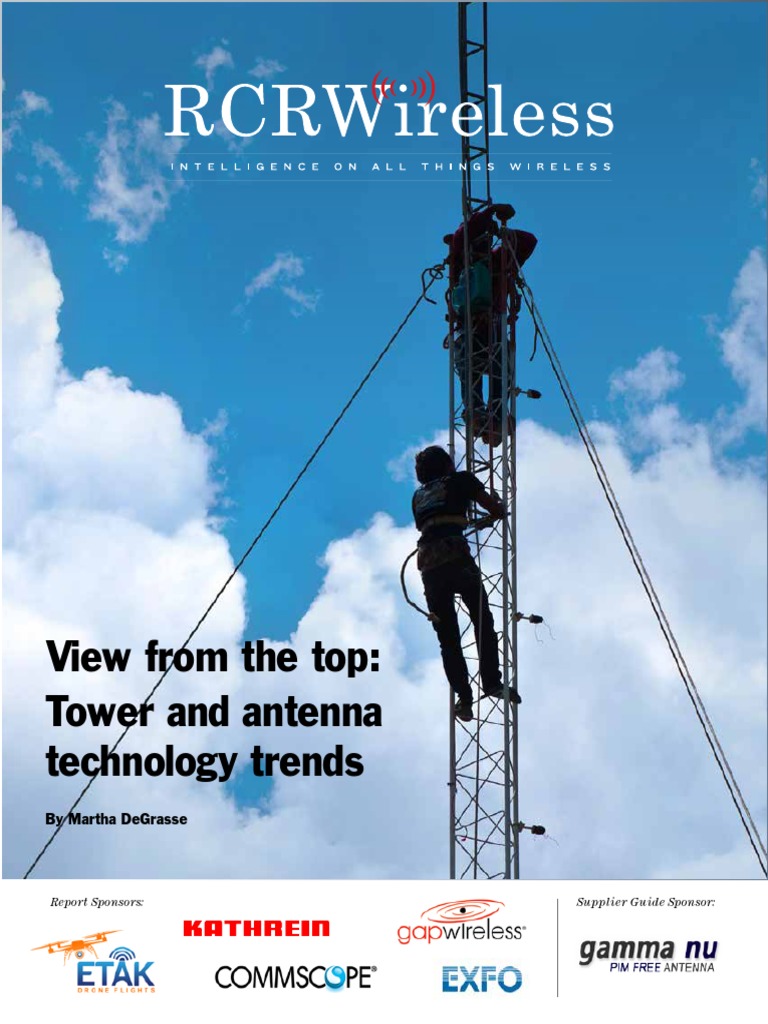 View From The Top: Tower and Antenna Technology Trends: by Martha ...