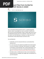 How To Download Documents From Scribd For Free - 6 Methods | PDF | Scribd | World Wide Web
