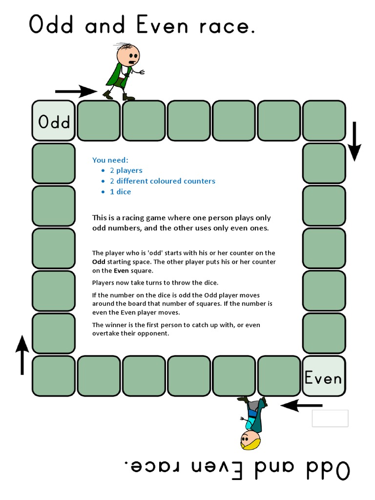 Odd vs Even Dice Racing Game | PDF | Home & Garden