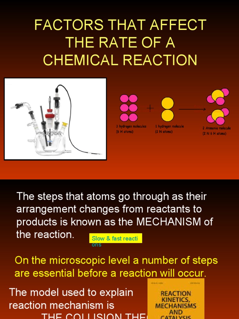 Chemical Reaction Rates | PDF | Reaction Rate | Chemical Reactions