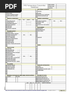 ISA Format Datasheets | PDF | Sensor | Calibration