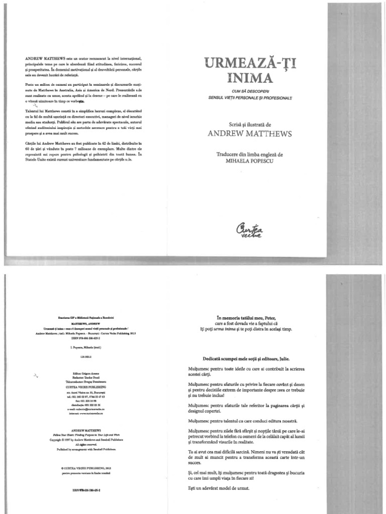 Urmeaza-Ti Inima - Andrew Matthews | PDF