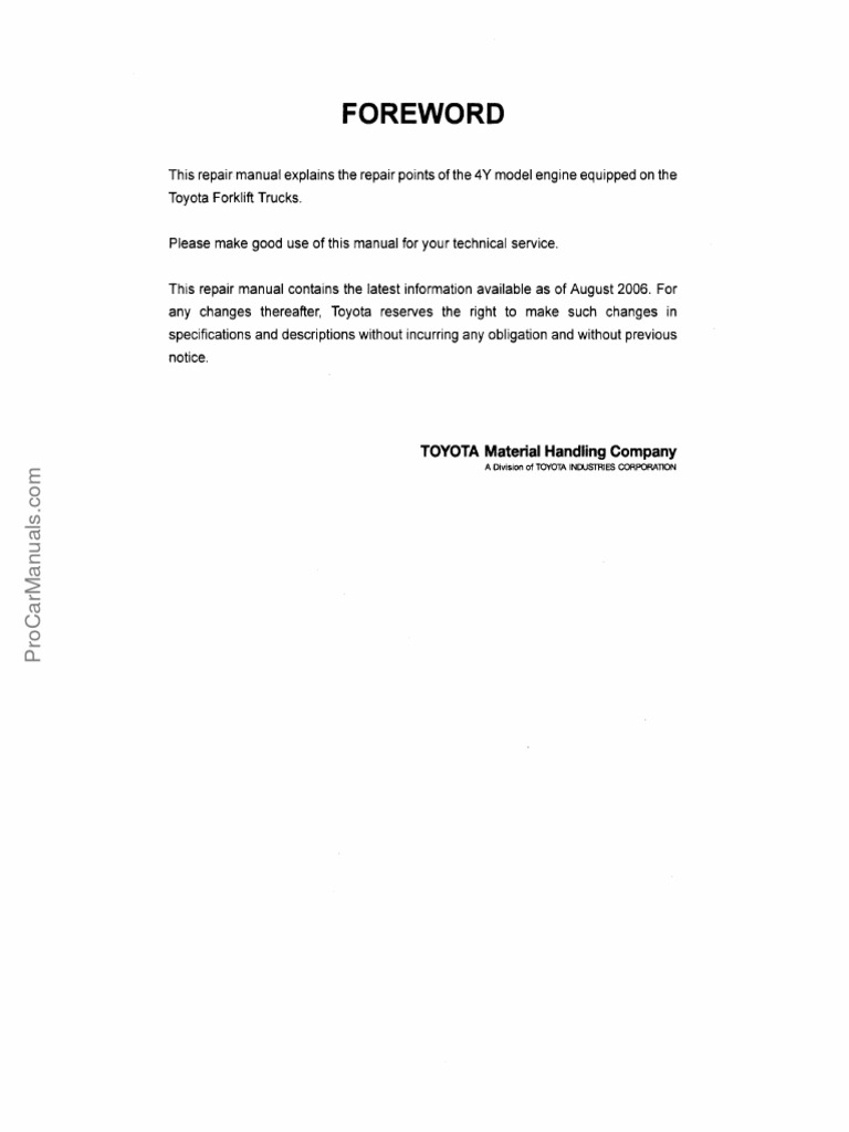 Toyota 4y Engine Repair Manual Pdf Pdf Screw Electronic Circuits