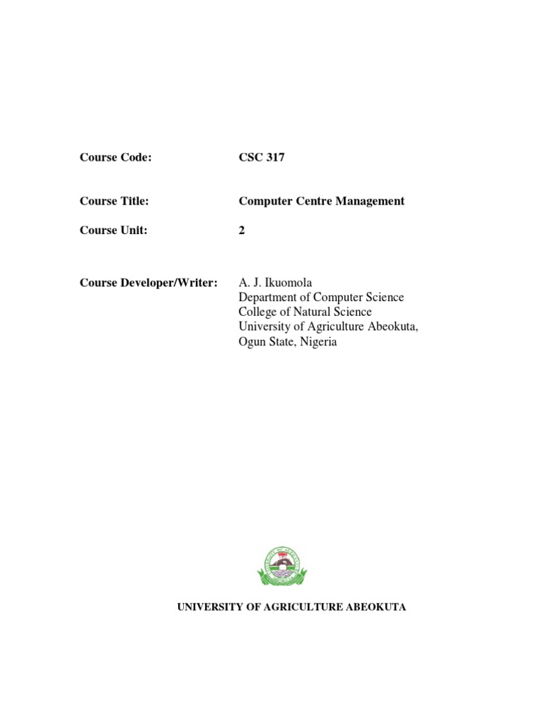 CSC 425 Lecture Note-2 PDF | PDF | Recruitment | Programmer