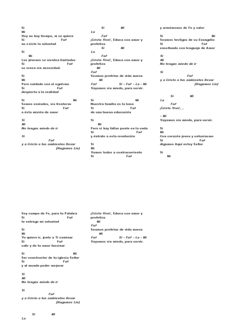 CANtO LEMA PASCUA | PDF | Cristo (título) | Amor