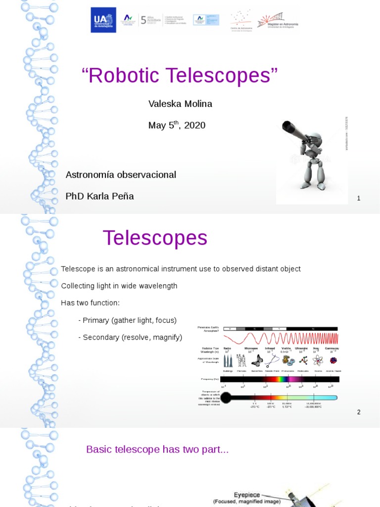 Presentation Observational | PDF | Telescope | Observational Astronomy