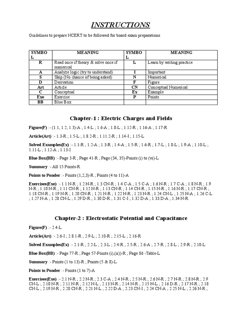 NCERT Physics Marking Scheme Physics | Download Free PDF | Electrical ...
