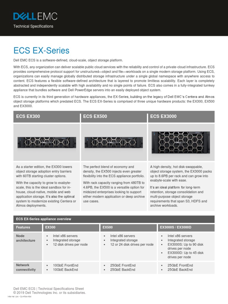 h13117 Emc Ecs Appliance Ss | PDF | Alternating Current | Power Supply
