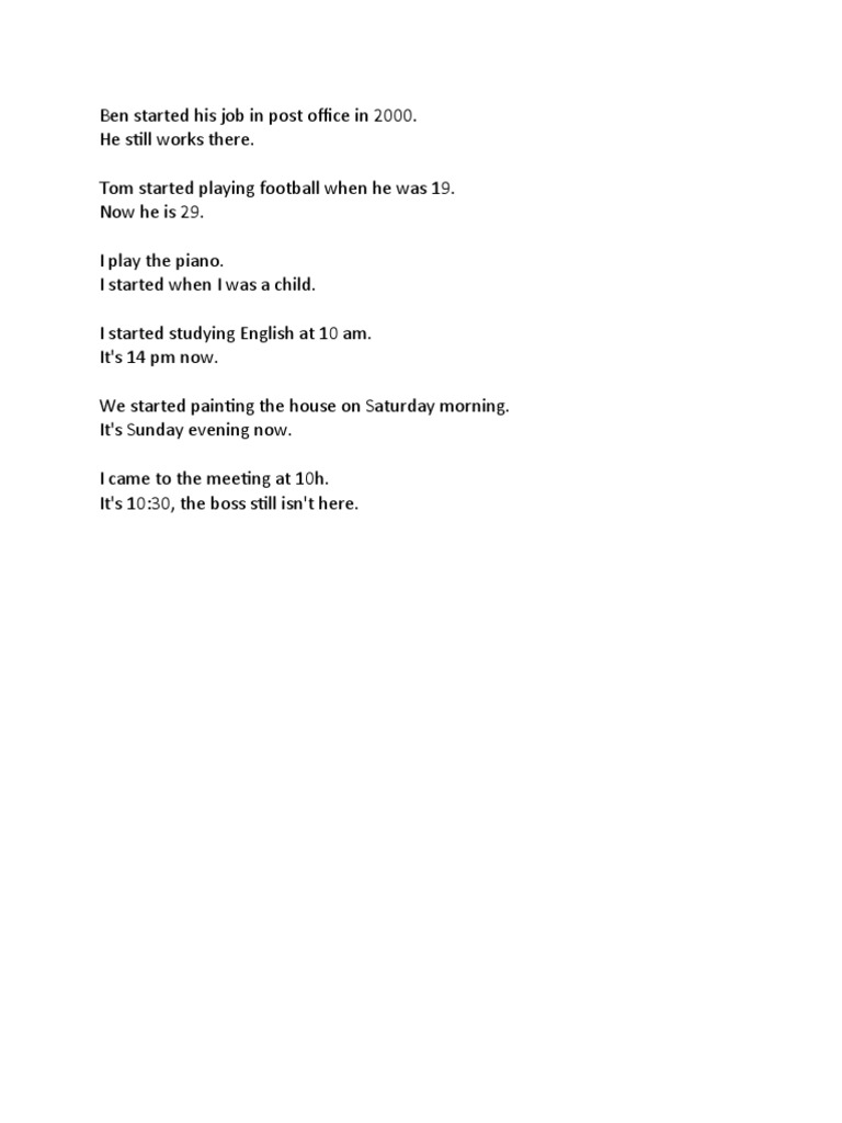 Present Perfect Continuous Prompt Cards | PDF