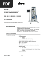 Servo-u Ventilator Overview and Specs | PDF | Exhalation | Breathing