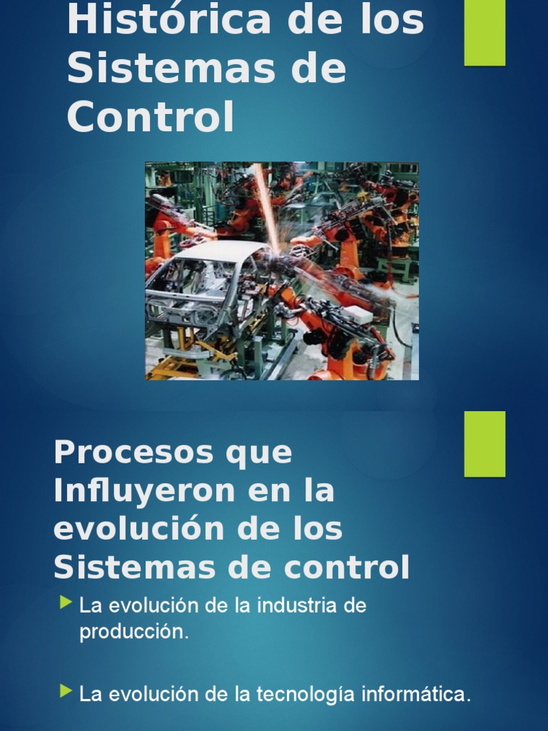 Intro. Evolución Histórica de Los Sistemas de Control | PDF | Unidad ...
