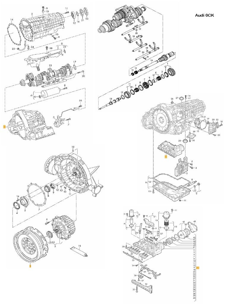Audi 0CK | PDF | Technology & Engineering